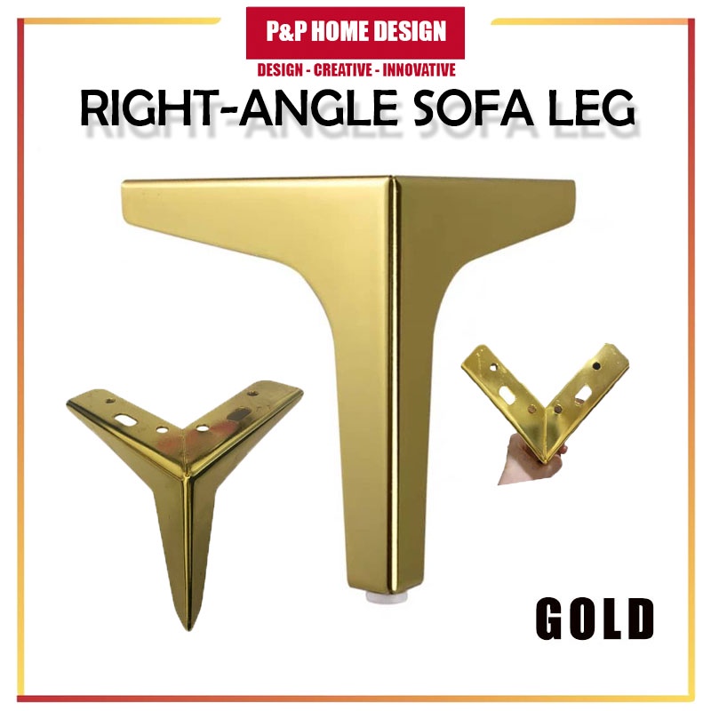 Furniture Sofa Leg Right - Angle Sofa Leg Wrought Iron High Load ...