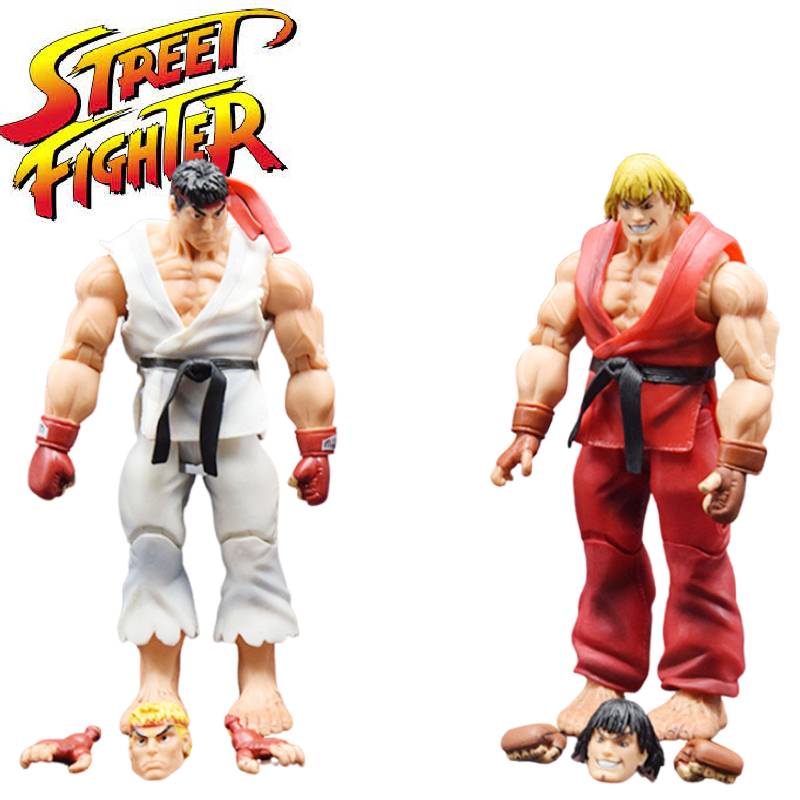 Street Neca Superb Fighter Deco Figure Of Ryu Ken Collectors For ...