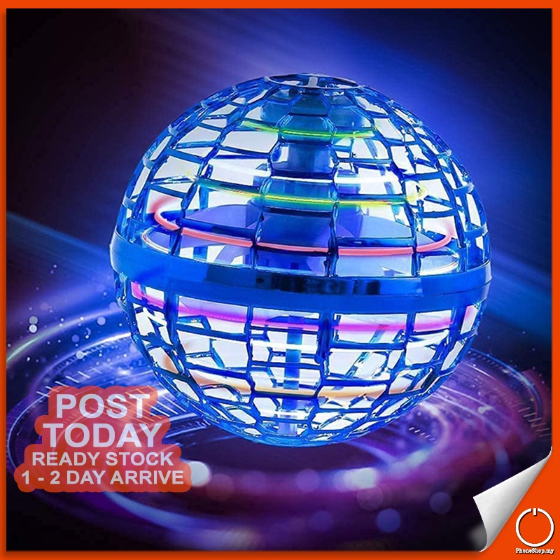 𝐄𝐍𝐃𝐋𝐄𝐒𝐒 𝐓𝐑𝐈𝐂𝐊 Flynova Pro Flying Ball LED Spinner Boomerang Gyrosphere ...
