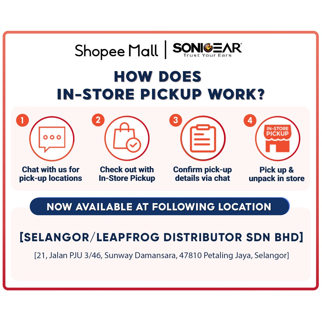 SonicGear SonicGo Clipz Portable Bluetooth Handsfree Speaker, Bluetooth ...