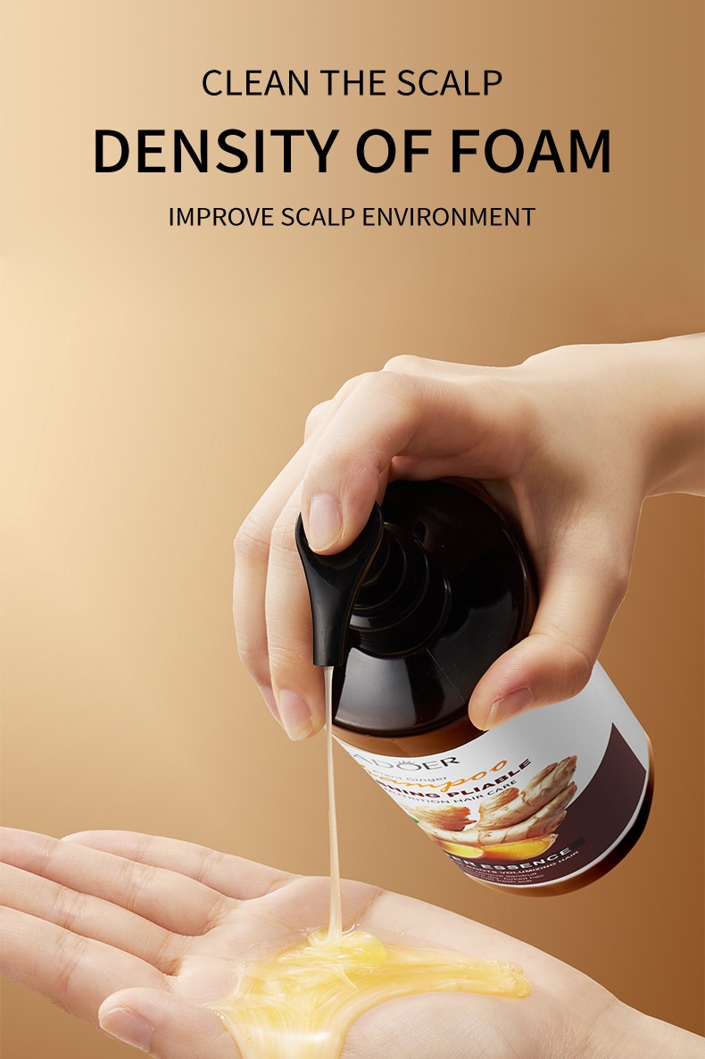 Rorec Sadoer Ginger Plant Essence Hair Shampoo Conditioner Hair Mask