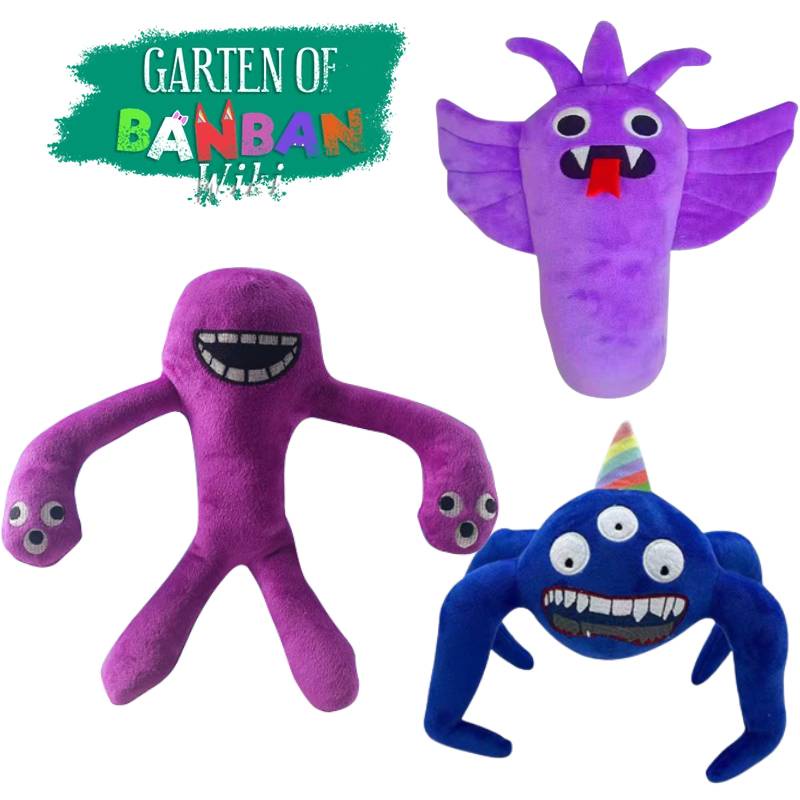 Monster:Garten Of Banban Nabnab Sheriff Toadster Spider Purple Banban ...