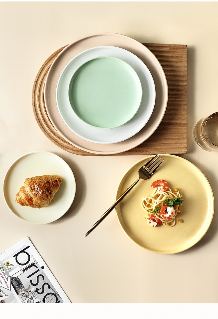 ANZEN あんぜんceramic tableware plate pinggan dessert plate dinner plate ...