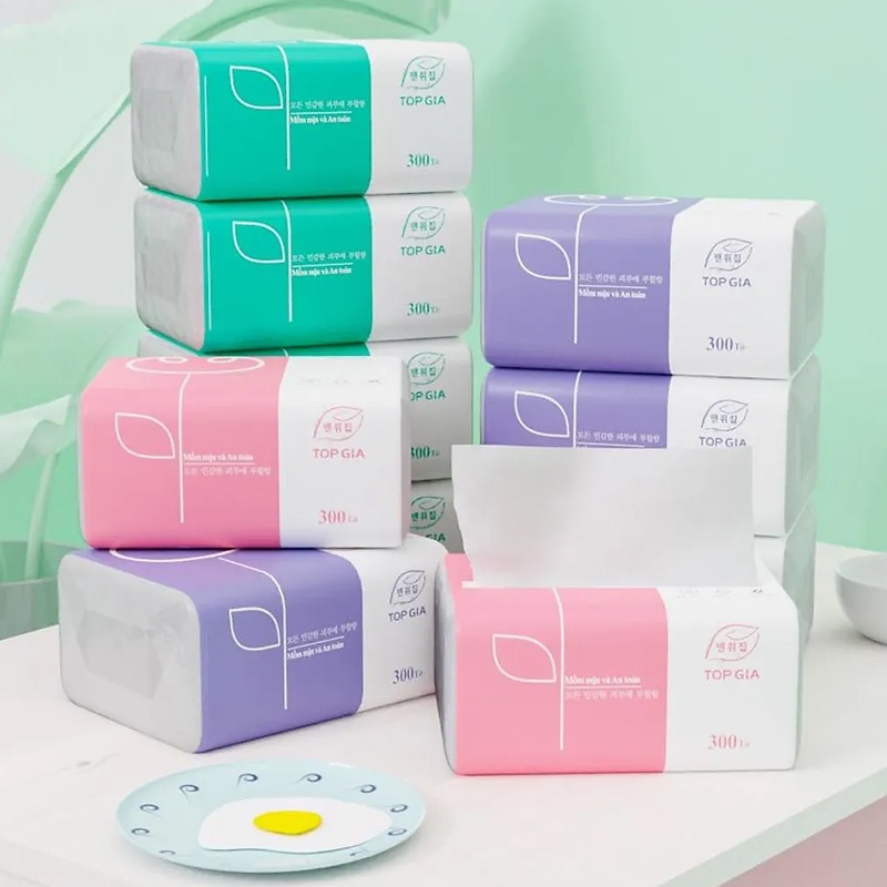 240 Sheets Disposable Soft Tissues Portable Convenient Quick Facial ...