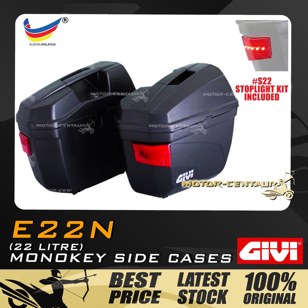 KOTAK/BOX TEPI GIVI MONOKEY SIDE CASES E22 E22N E23 E23N-S_OR [WORK ...