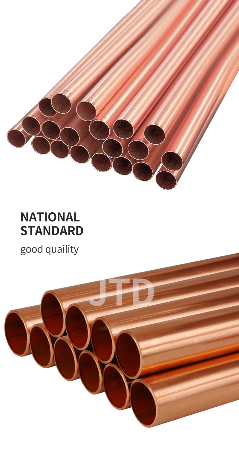 JTD copper pipe 1mm wall thickness 300 500mm length Ultrathin tubule ...