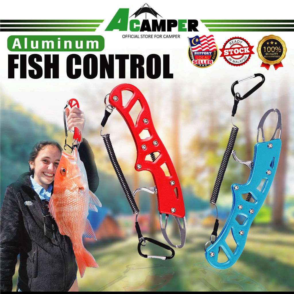 Aluminium Fish Control Tackle Lip Grip Holder Fishing Equipment ...