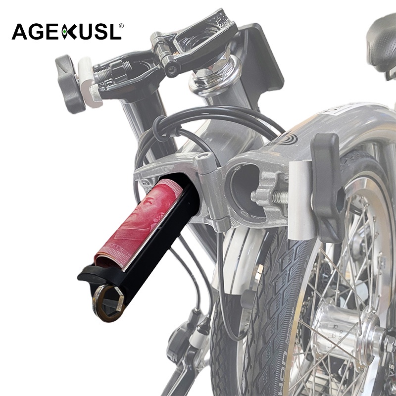 AGEKUSL Bike Hidden Tool Box Storage Babin Box With Hex Wrench Use For ...