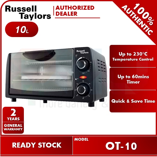 Russell Taylors 10L Oven Toaster OT-10 | Shopee Malaysia