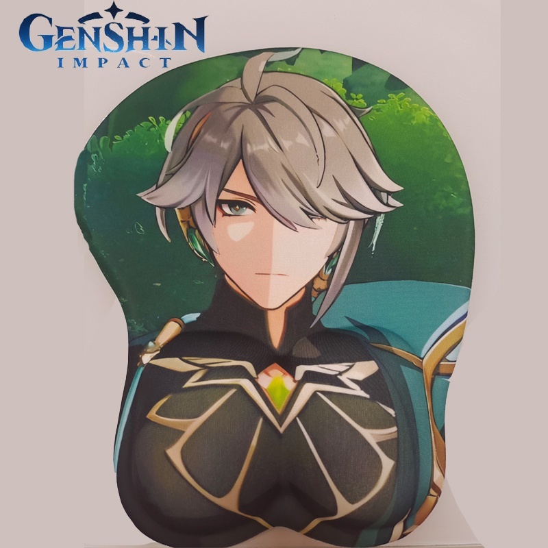 3D Game Genshin Impact Mouse Pad Kamisato Ayato Xiao Zhongli Tartaglia ...