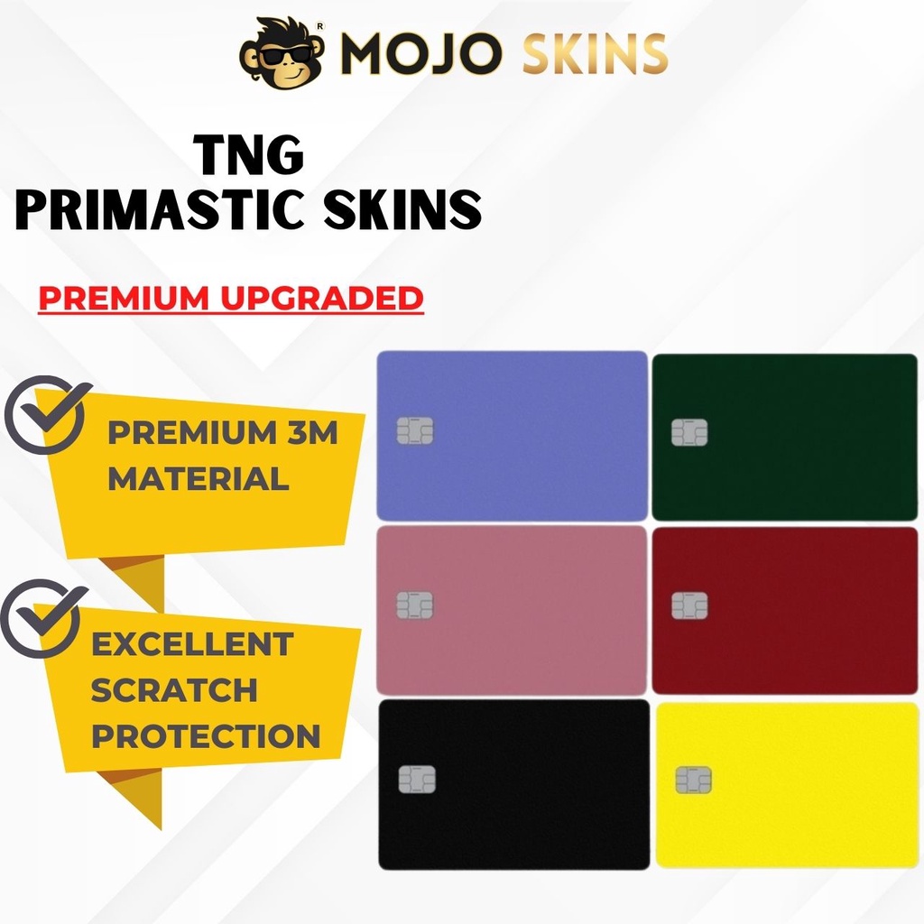 Mojoskins Sticker TnG Touch n Go Card Prismatic Series Skin 3M Custom ...