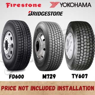 295/80R22.5 Bridgestone Firestone Yokohama Truck Tyre R156 M729 FS400 FD600 112R TY607 104ZR ...