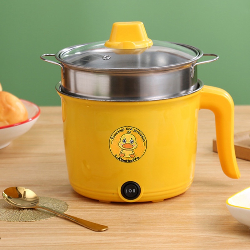 Electric Portable Multiple 3 Pin Plug Duck Design Non Stick Cooker Rice ...