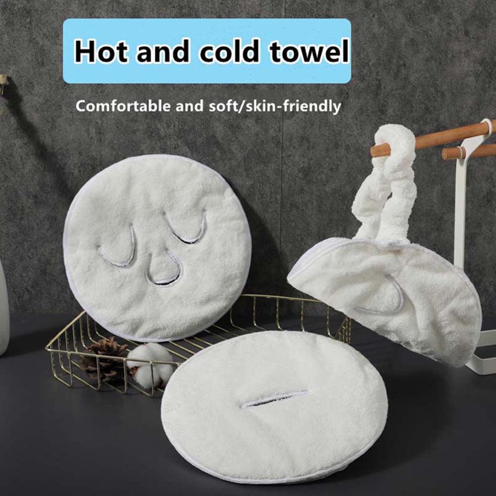 Thickened Coral Velvet Face Towel Moisturizing Facial Towels Beauty ...