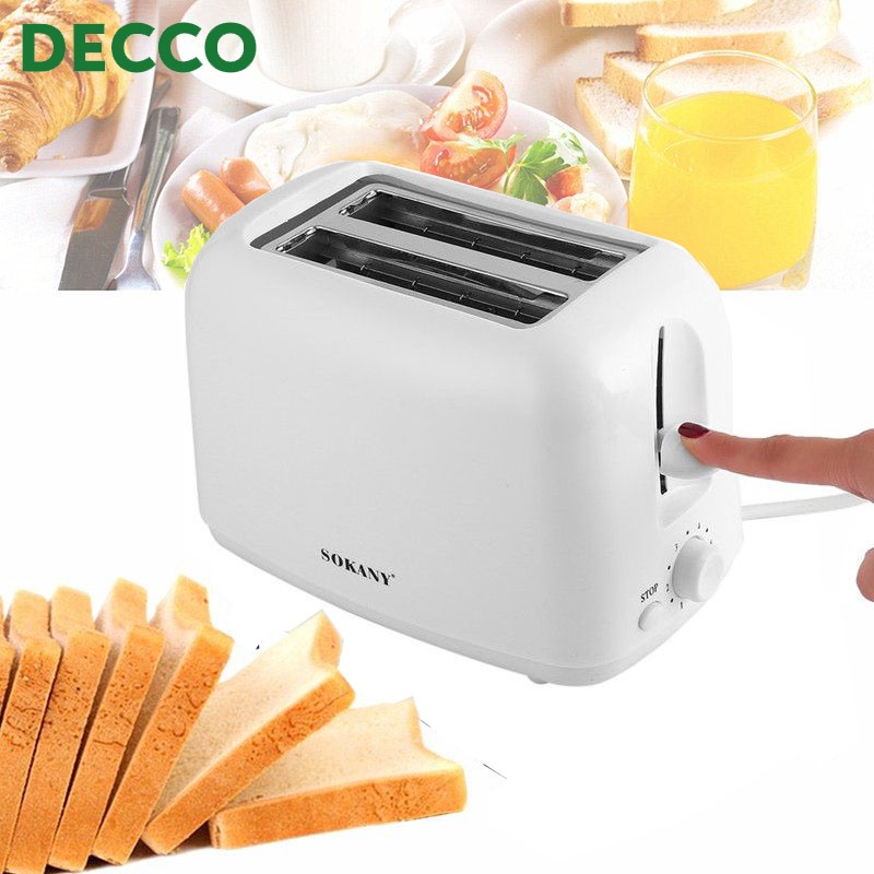 Decco Electronic Toaster Bread Maker Machine with 6 Knobs Levels ...