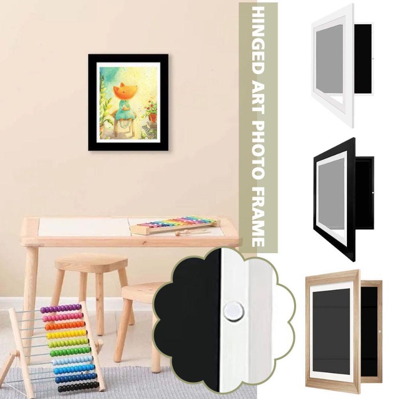 【In Stock】Kids Art Frames New Children Projects Front Opening And ...