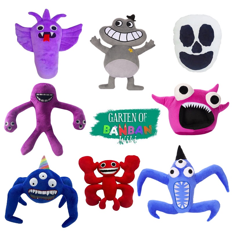 Monster:Garten Of Banban Nabnab Sheriff Toadster Spider Purple Banban ...