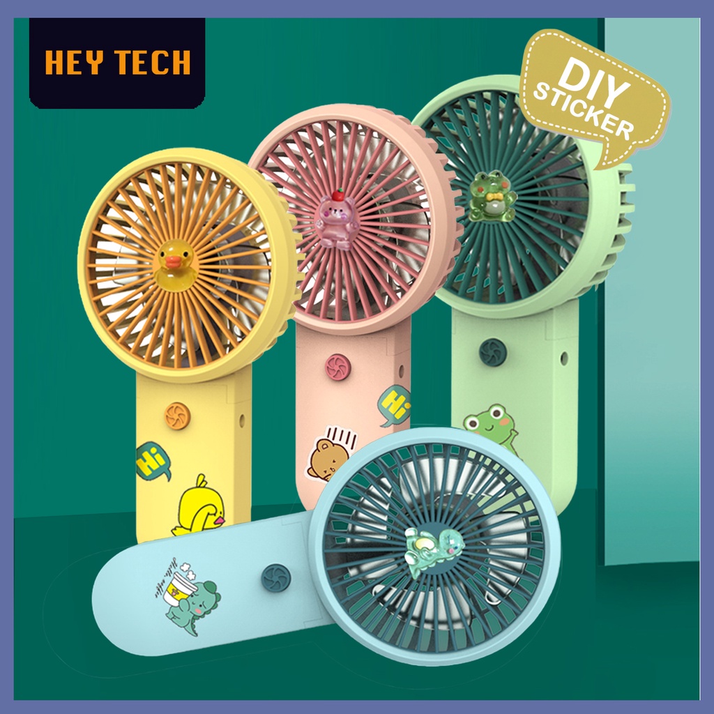 Mini fan USB Charge Battery flower Cooling Small Kipas Kecil Bunga ...