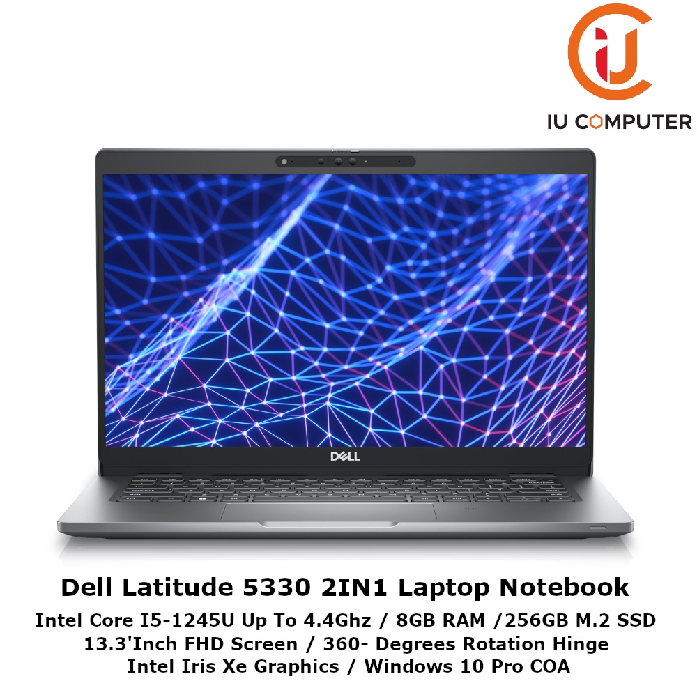 DELL LATITUDE 5330 2IN1 TOUCHSCREEN INTEL CORE I5-1245U 8GB RAM 256GB ...