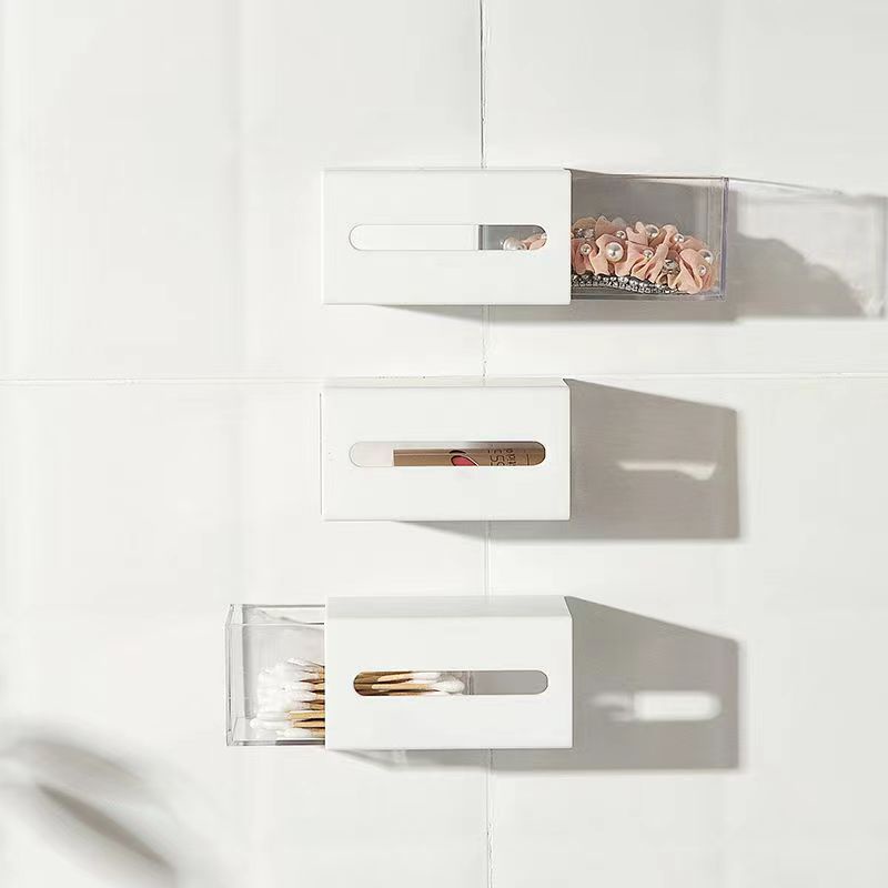 Japanese INS Style Bathroom Wall-mounted Storage Box / Transparent ...