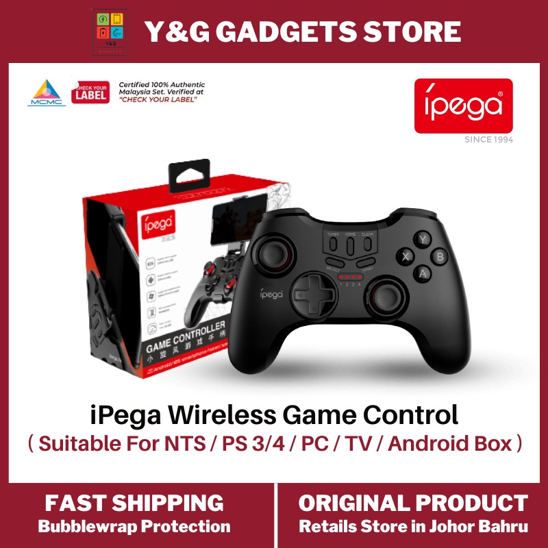 IPega Wireless Game Control For Android Smartphones Tablets Windows PC ...