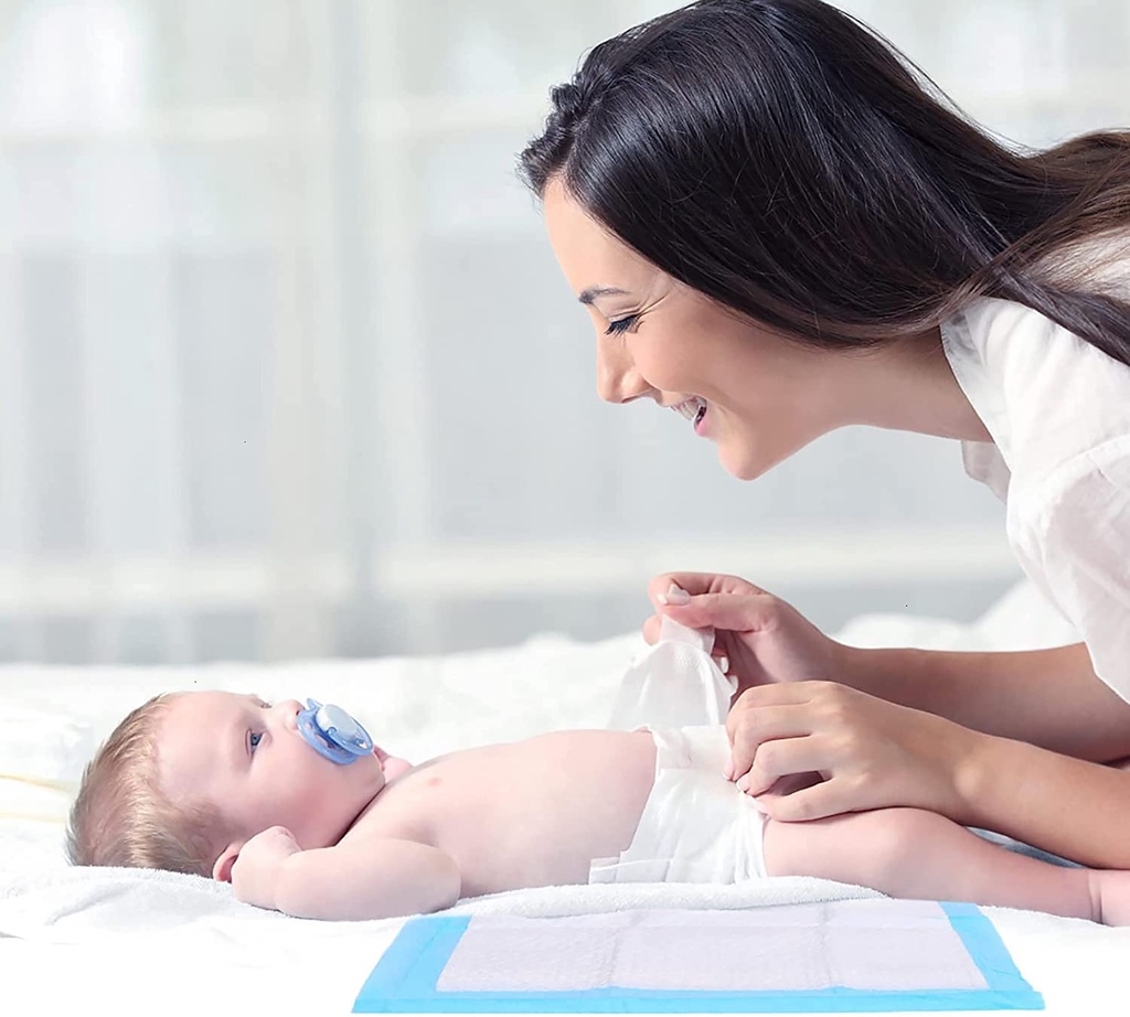 Realeos 1 Pcs Baby Infant Disposable Underpad Breathable Changing Pad ...