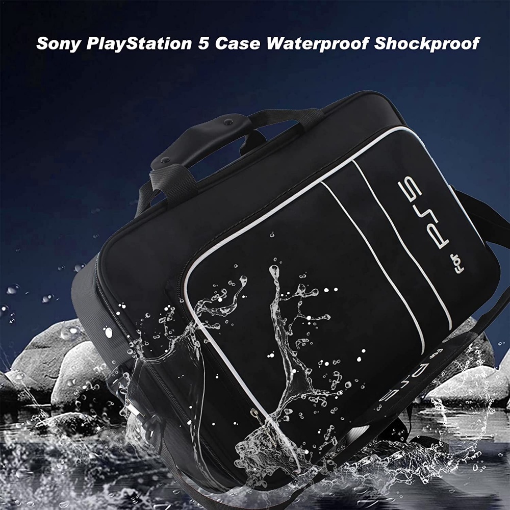 Carrying Case for PS5 Travel Bag Storage Disc/Digital Edition and ...