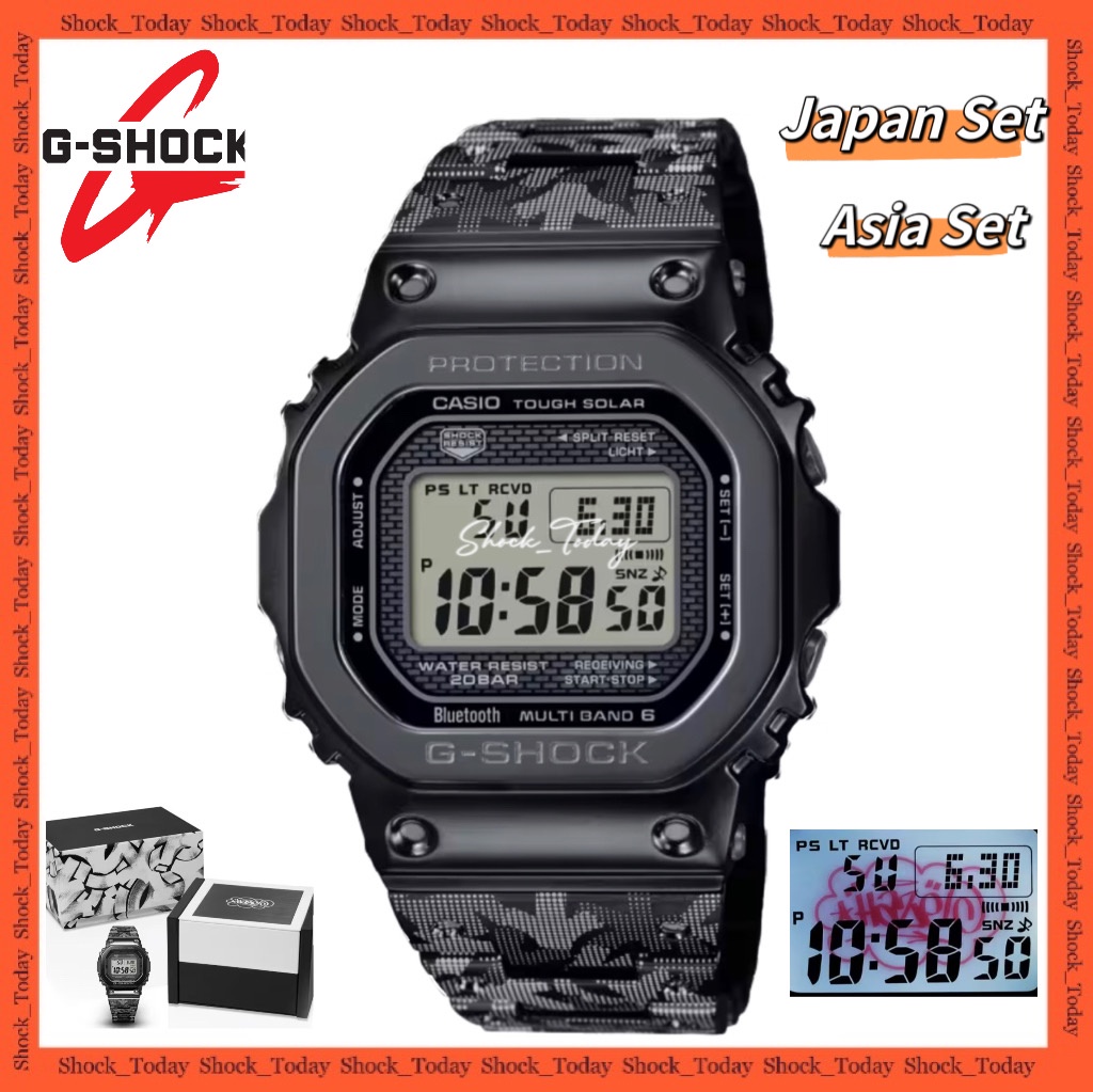 [Ready Stock] Casio G-Shock x Eric Haze GMWB5000EH-1JR / GMWB5000EH1 ...