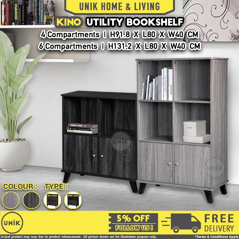 [UNIK] Kino 4/6 Compartments Utility File Storage Shelf Cabinet ...
