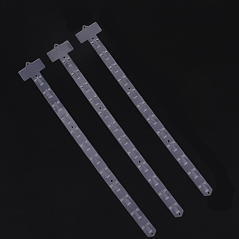 [Featured] 12 Hole Supermarket Shelf Snack Hanging Strips Plastic ...