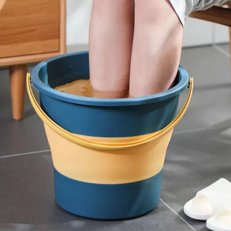 Collapsible Water Bucket Portable Car Wash Home Cleaning Outdoor Picnic ...