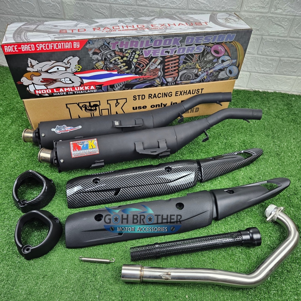 LC135 5S LC135 4S V1 V2 V3 V4 V5 V6 V7 [ 28MM / 32MM ] NLK / NOO RACING STANDARD CUTTING EXHAUST ...