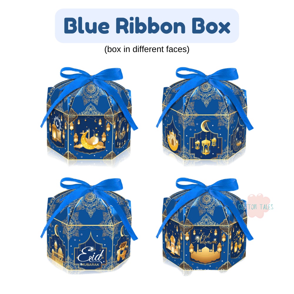 RAYA GIFT BOX 🍭 Hari Raya Goodies Box Packaging Door Gift Festive Craft ...