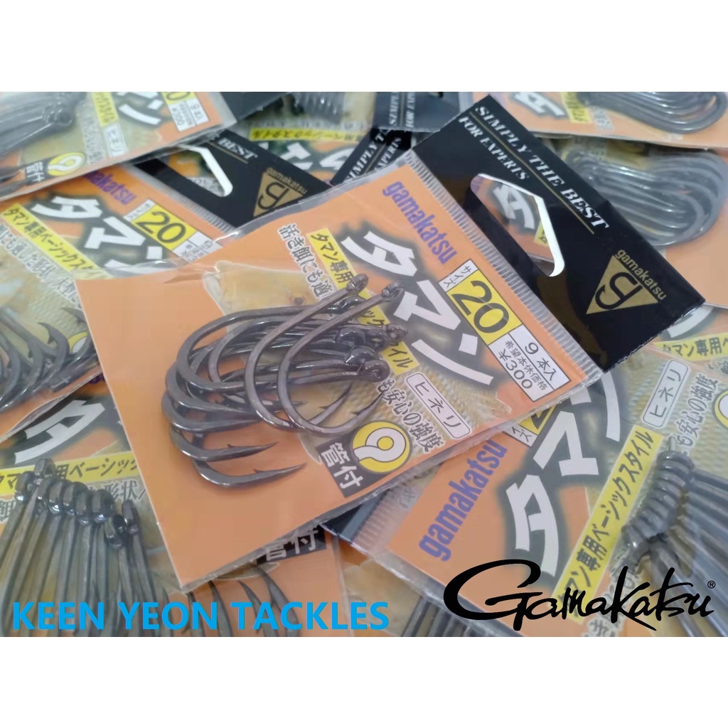 GAMAKATSU TAMAN FISHING HOOK 66808 ( MADE IN JAPAN ) | Shopee Malaysia