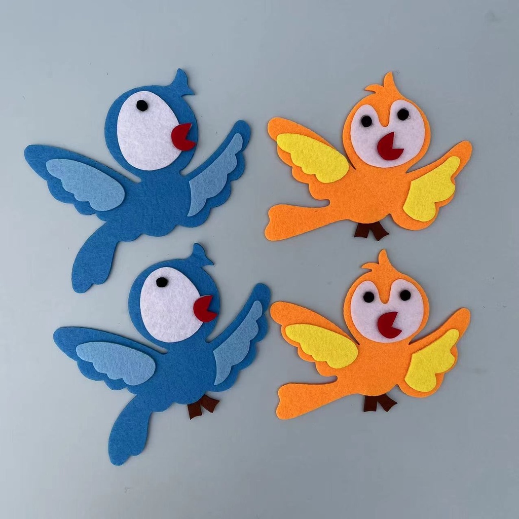 Felt Craft 3D Wall Decoration Kindergarten Classroom blackboard notice ...