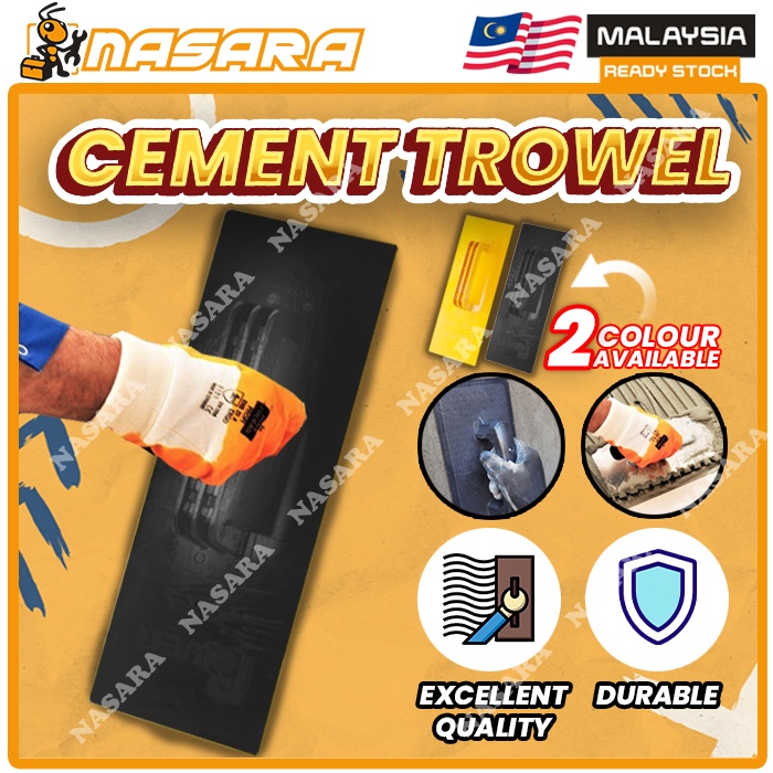 NASARA ~ [4 INCH] PVC PLASTERING CEMENT TROWEL / PLASTIC TROWEL ...