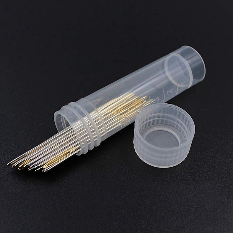 32 Pcs/set of Large Eyelet Sewing Needle with Stainless Steel Needle ...