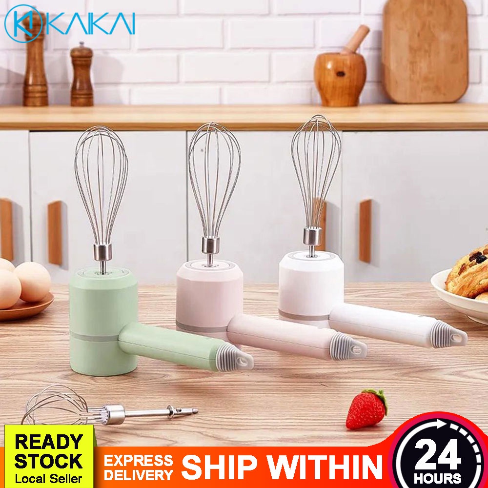 🔥 3 GEAR SPEED 🔥 3 In 1 Rechargeable Food Processor Set Wireless Hand ...