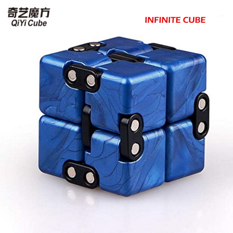 QIYI Infinity Cube Mini Fidget Toy Flip Cube 2x2 Brain Teasers Toys for ...