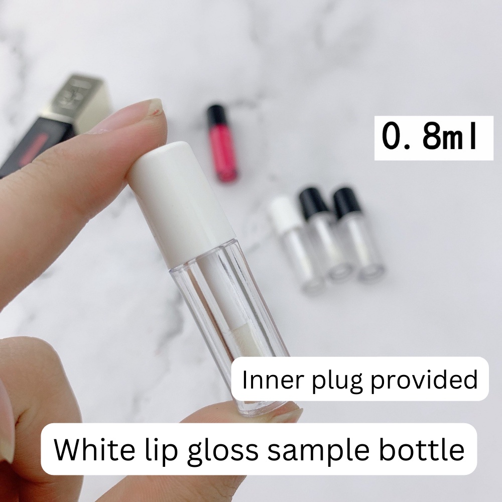 DIY Craft Transparent Refillable Lipstick Tube Mini Container Easy ...