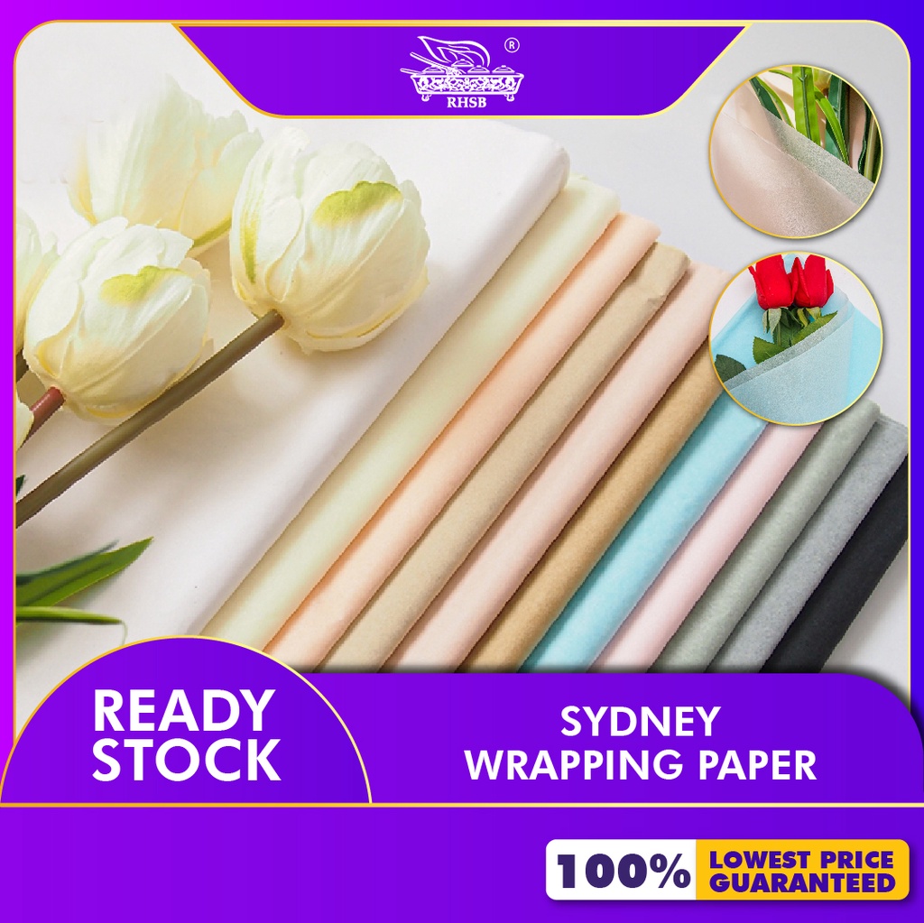 +-40PCS SYDNEY WRAPPING PAPER / GIFT PAPER / SYDNEY PAPER FLOWER ...