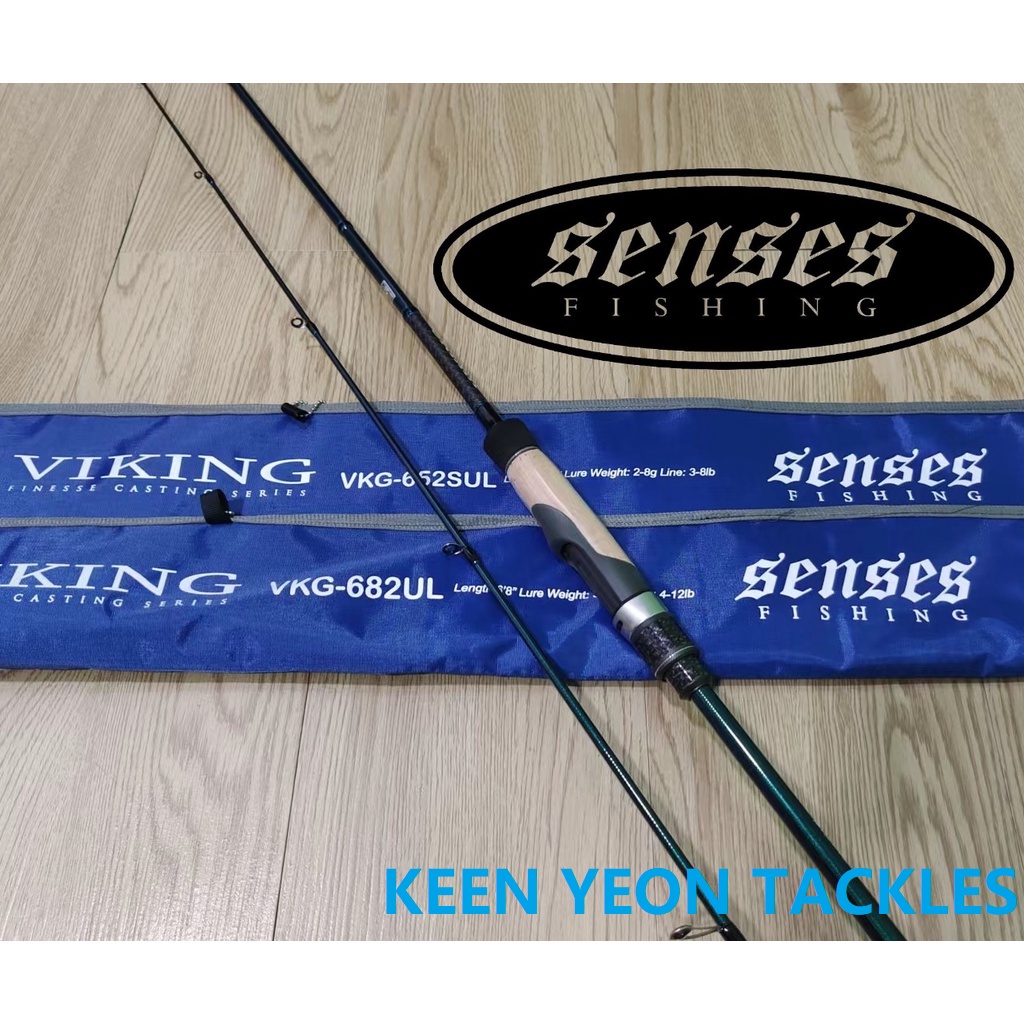 SENSES VIKING FISHING ROD ( SPINNING ) | Shopee Malaysia