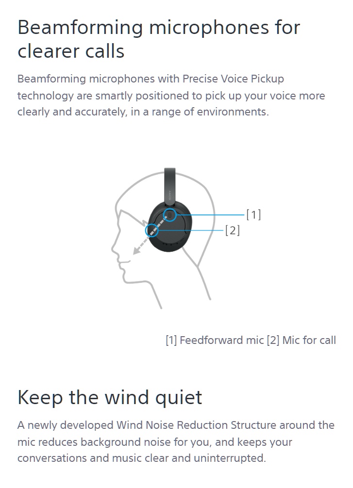 Sony WH-CH720N Active Noise Cancelling Bluetooth Wireless On-Ear ...