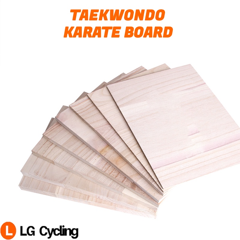 Taekwondo Wooden Karate Board No Logo Breaking Wood Board Kicking ...