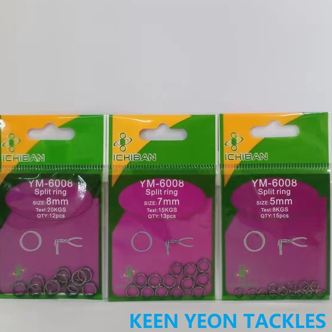 ICHIBAN SPLIT FISHING RING ( YM-6008 ) | Shopee Malaysia