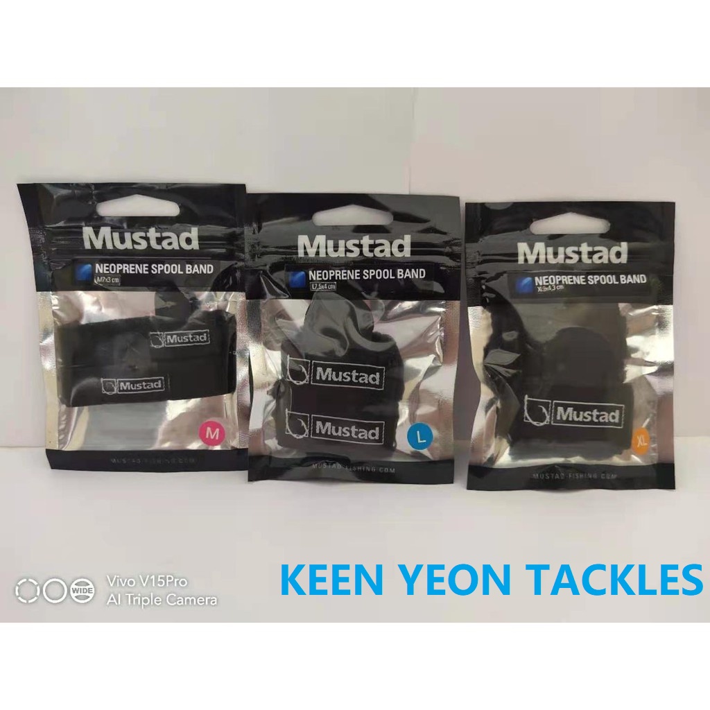 MUSTAD NEOPRENE SPOOL BAND SERIES MTP03 ( M/ L/ XL ) | Shopee Malaysia
