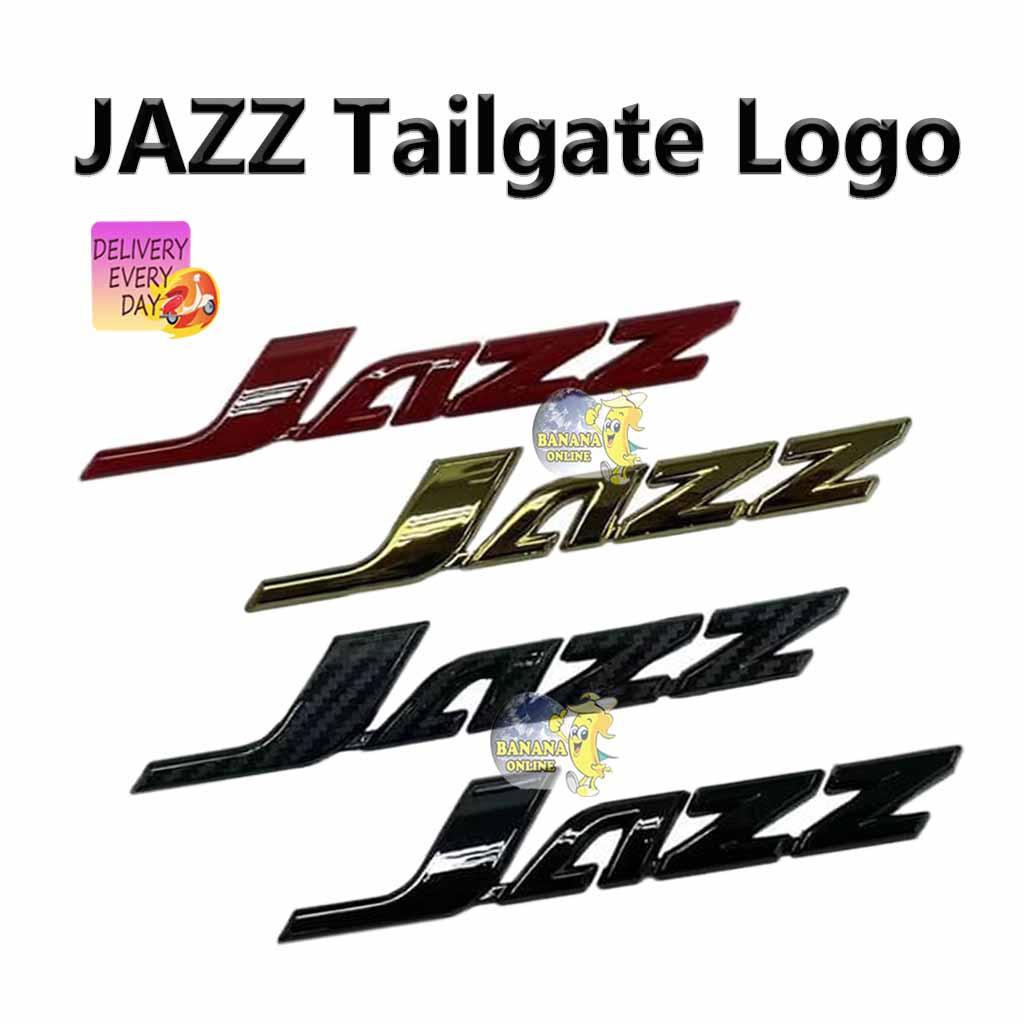 HONDA JAZZ Letter Logo Car Auto Emblem Rear Badge Sticker Decal ...