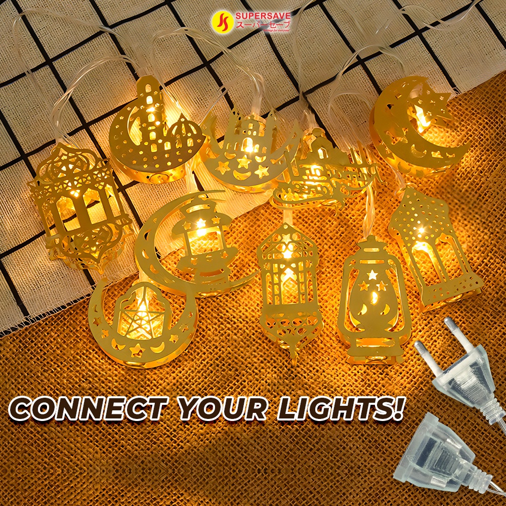 SUPERSAVE Lampu Raya 2025 Lampu Kelip Kelip Hari Raya Aidilfitri LED ...