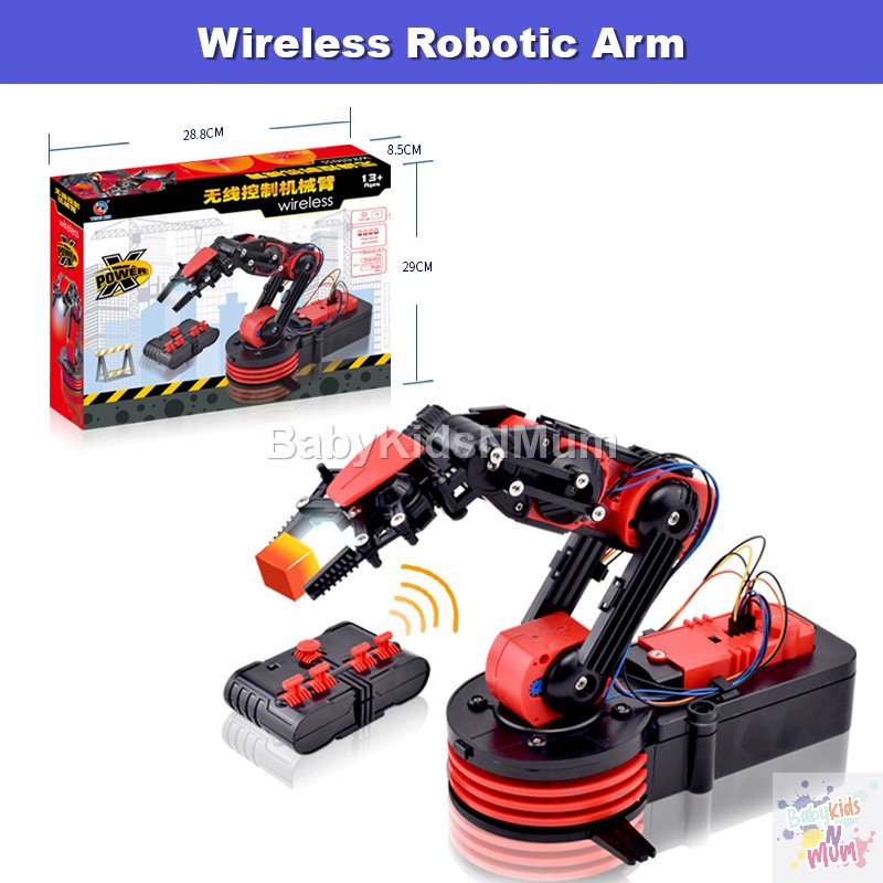 DIY Robotic Arm Robot Wired Control Robot Arm Kit Early Education Steam ...
