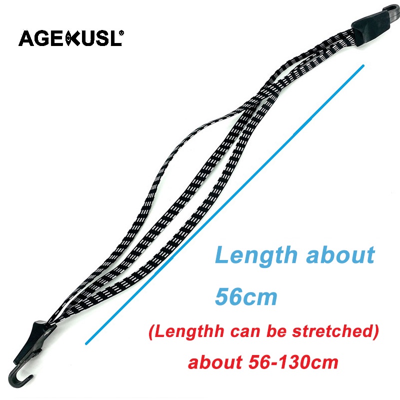 AGEKUSL Bike Rear Cargo Racks Strap Luggage Carrier Fixed Tying Rope ...